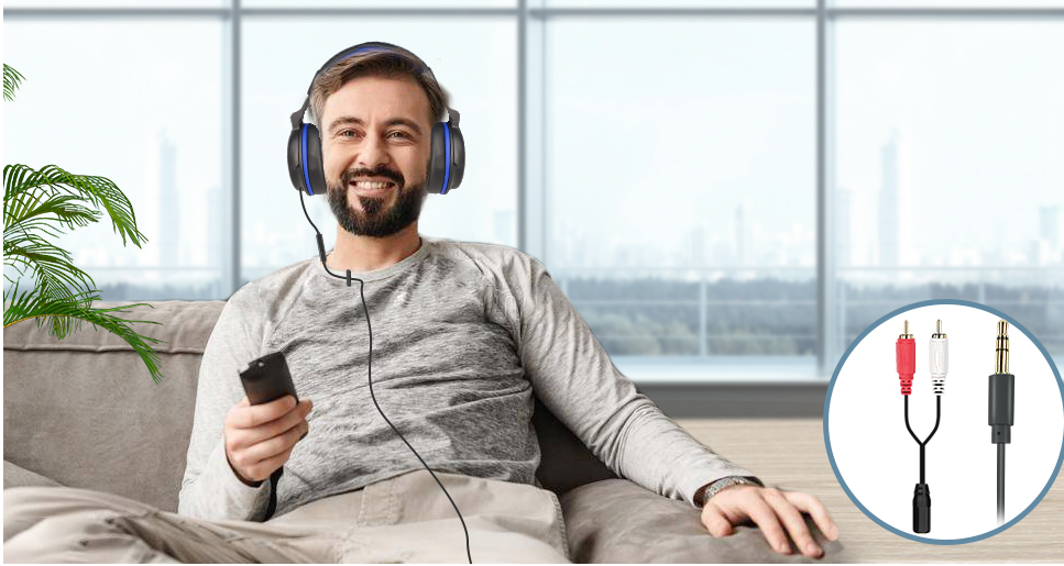 Best Voice Enhanced Wired TV Headphones–Simple yet Effective – Simolio ...
